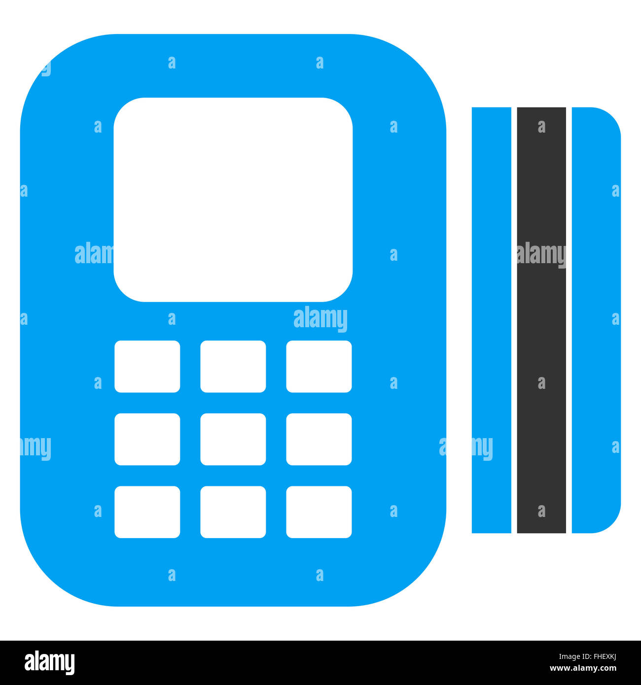 Card Processor Icon Stock Photo - Alamy