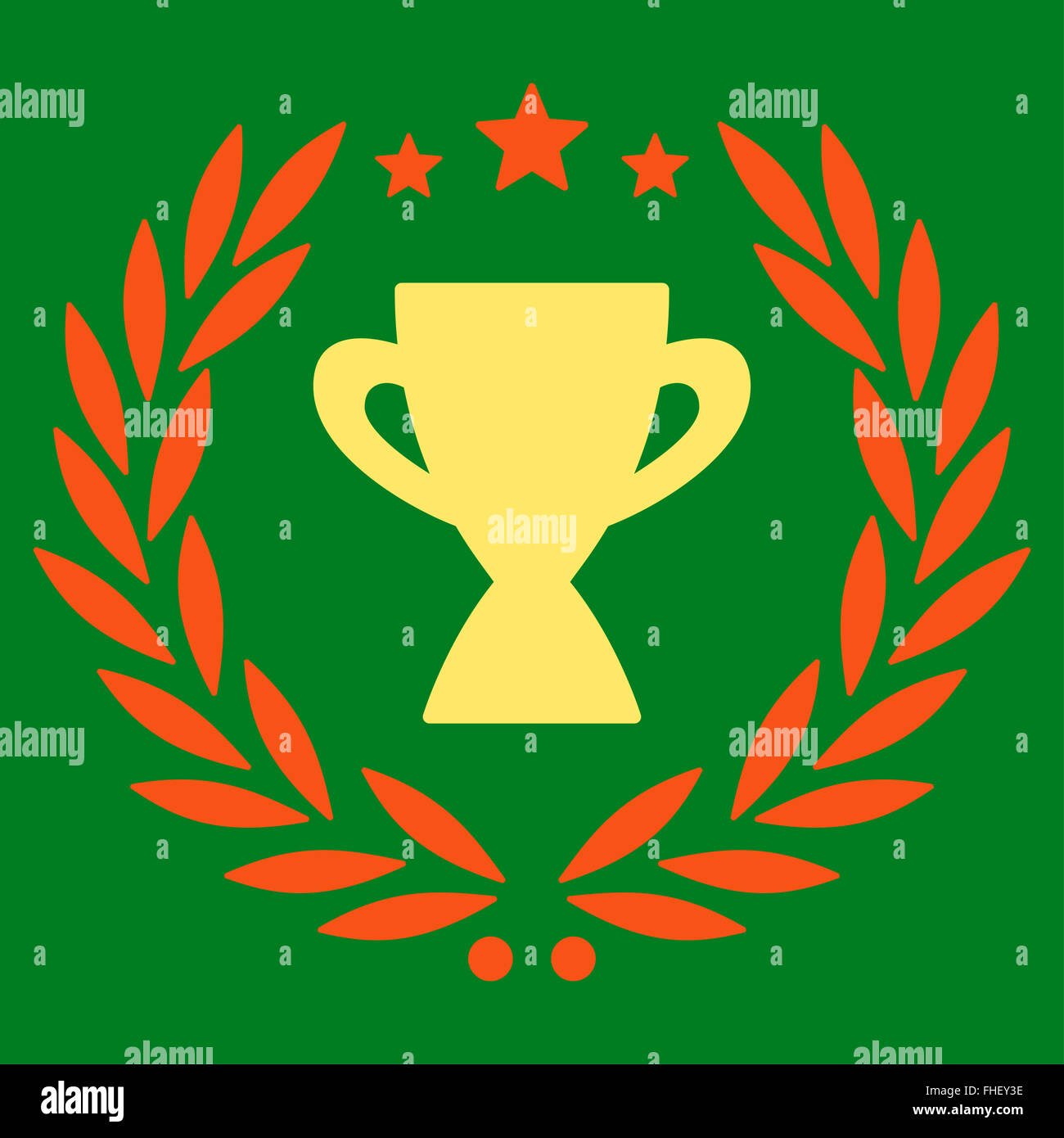 Glory icon from Competition amp; Success Bicolor Icon Set Stock Photo ...