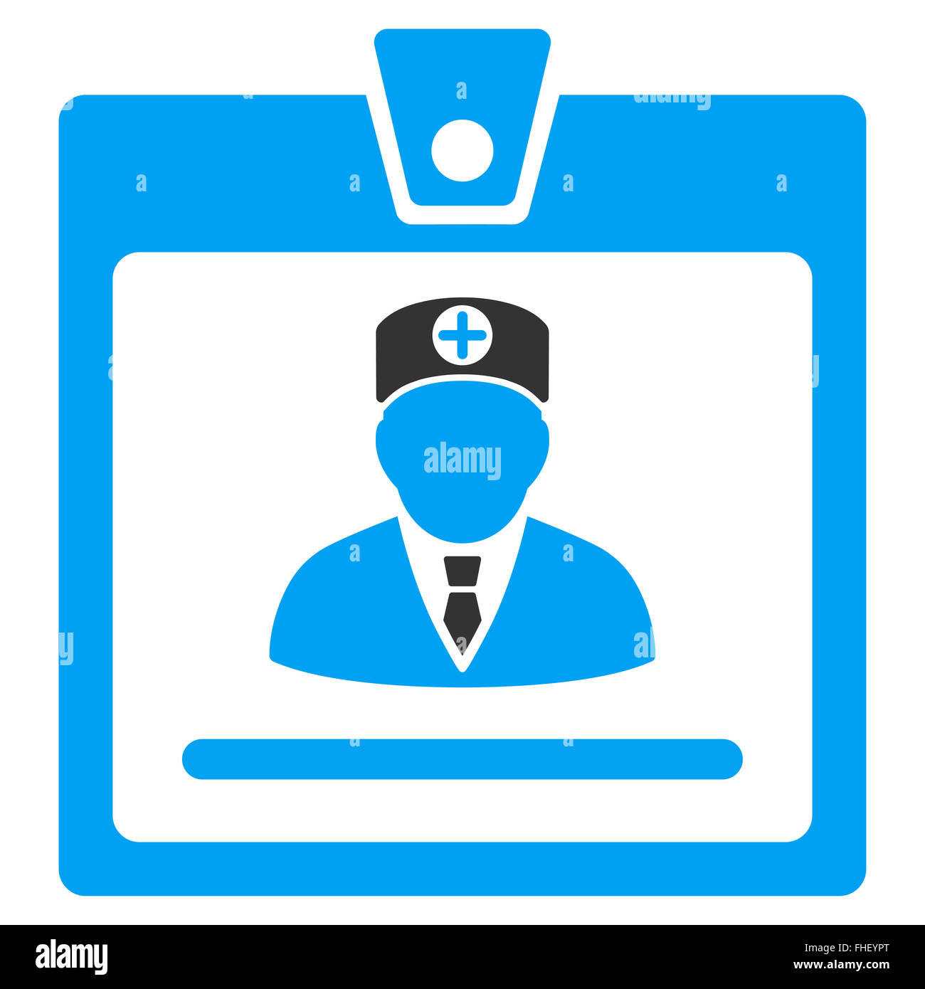 Isolated medical id badge hi-res stock photography and images - Alamy