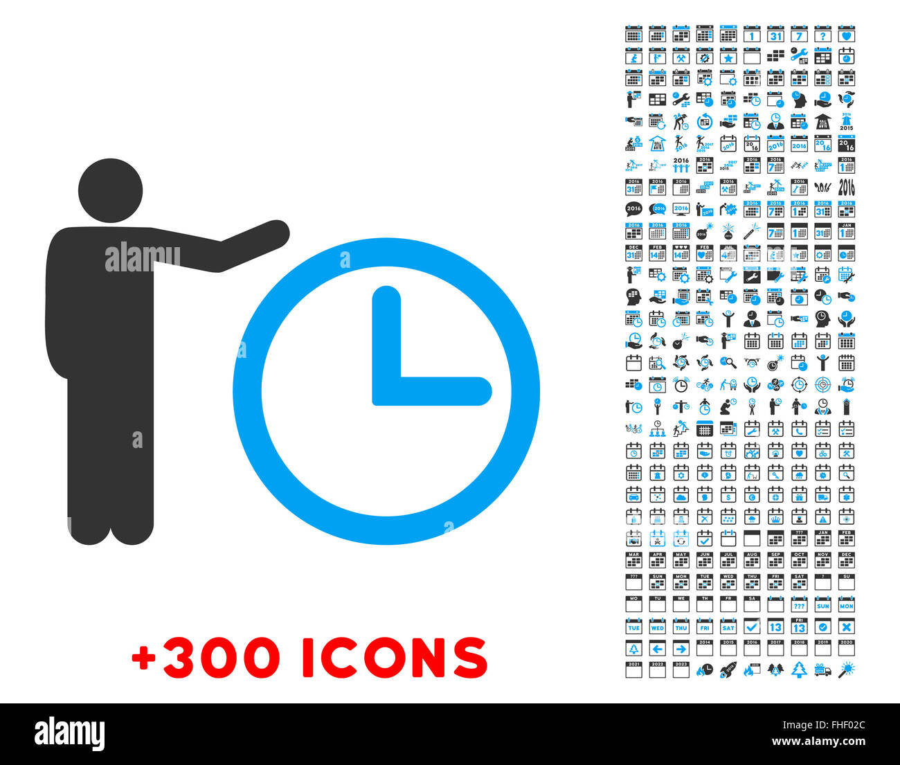 Time Show Icon Stock Photo - Alamy