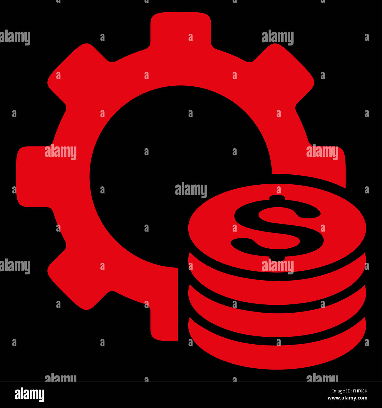 Development Cost Icon Stock Photo - Alamy