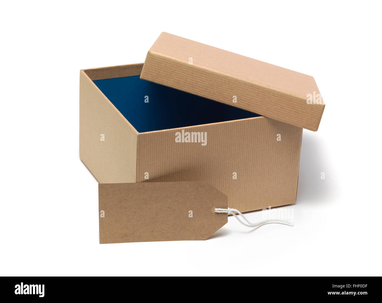 Open Cardboard Box Stock Photo - Alamy