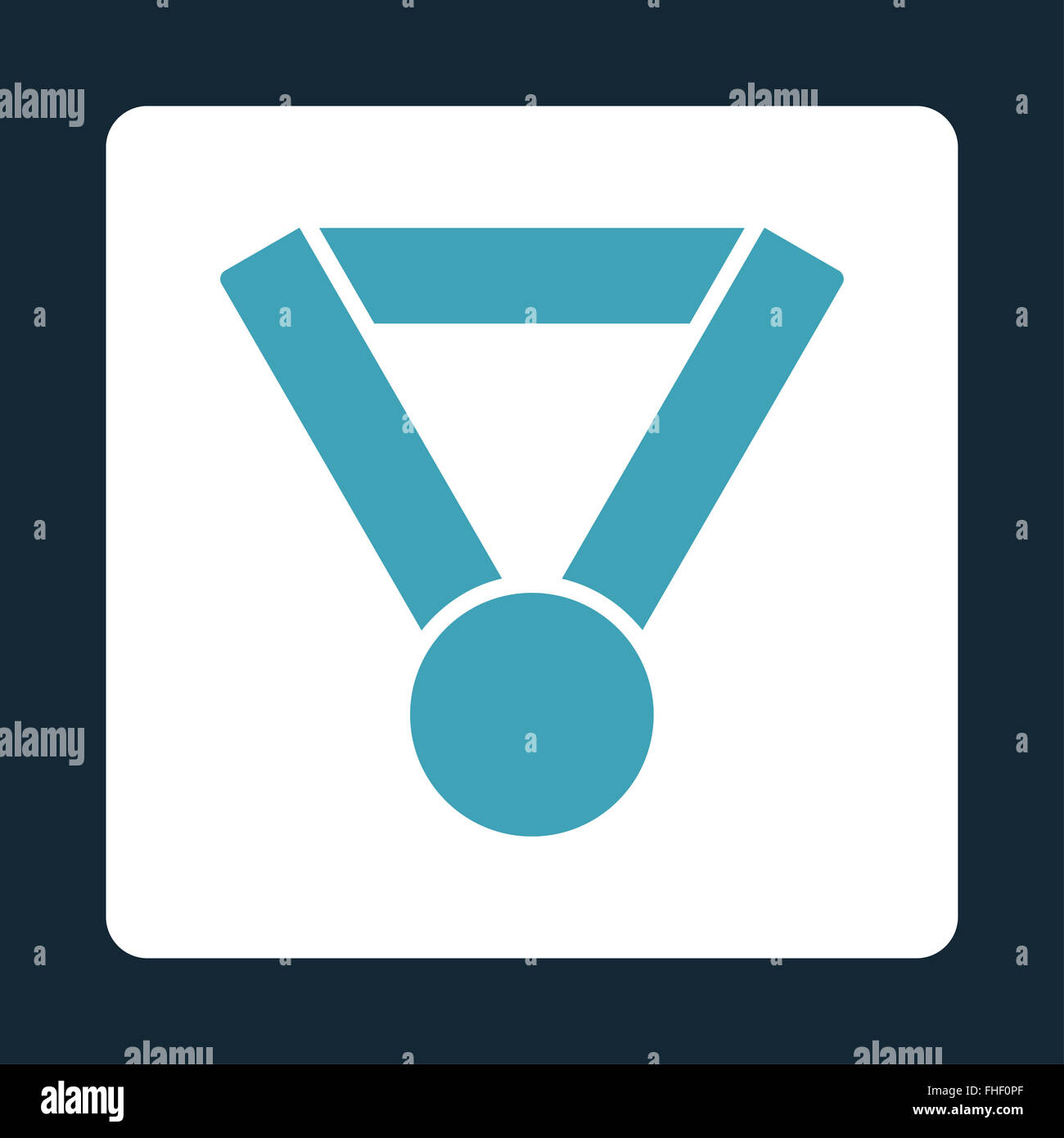 Champion award icon from Award Buttons OverColor Set Stock Photo - Alamy
