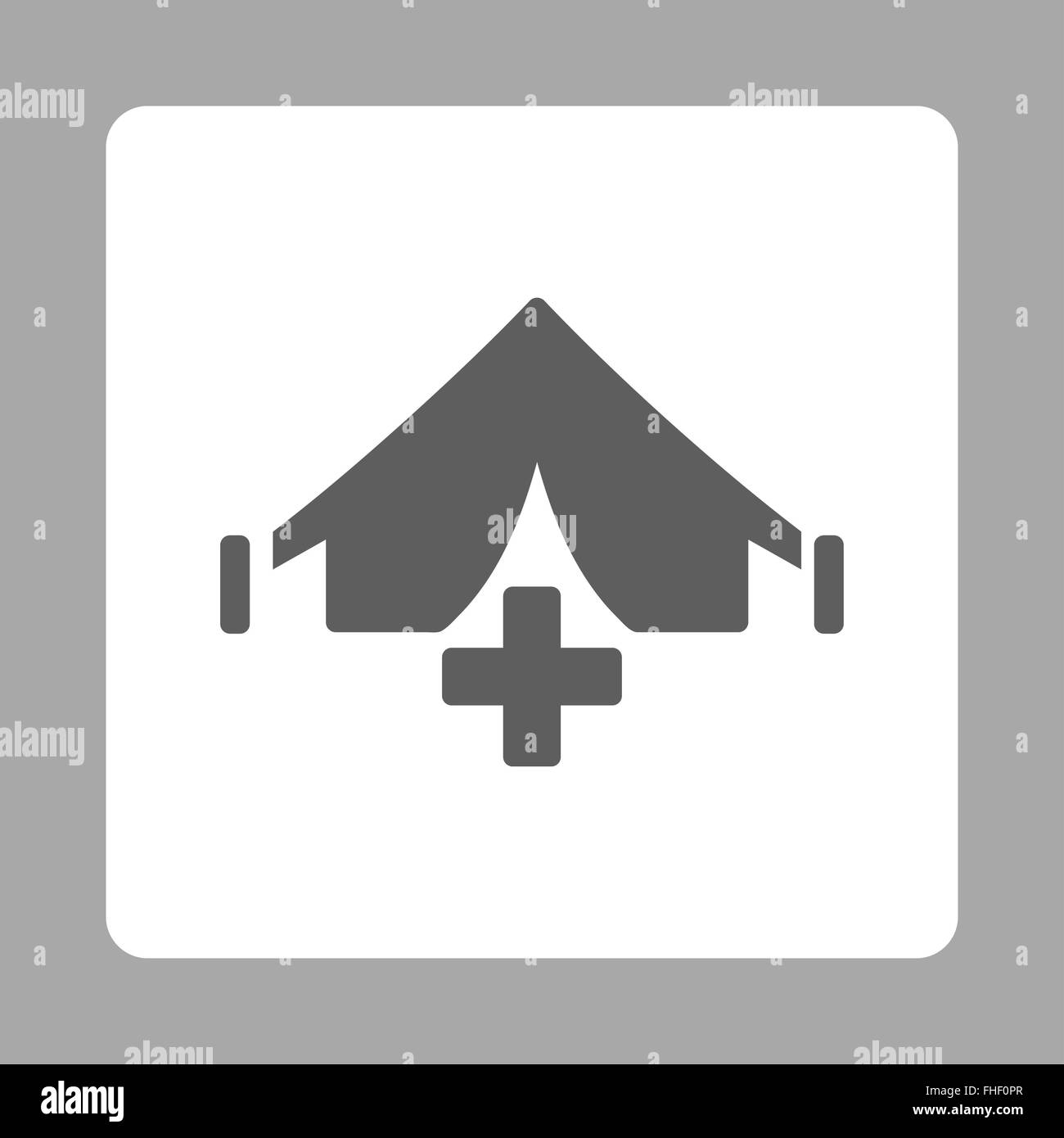 Field Hospital Flat Button Stock Photo - Alamy