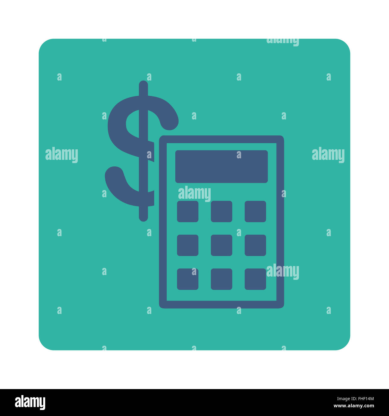 Flat icon financial calculator buttons hi-res stock photography and ...