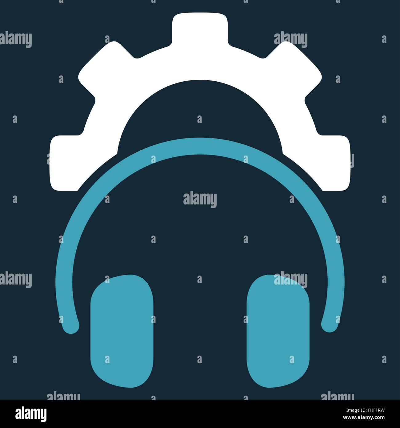 Headset Configuration Icon Stock Photo - Alamy