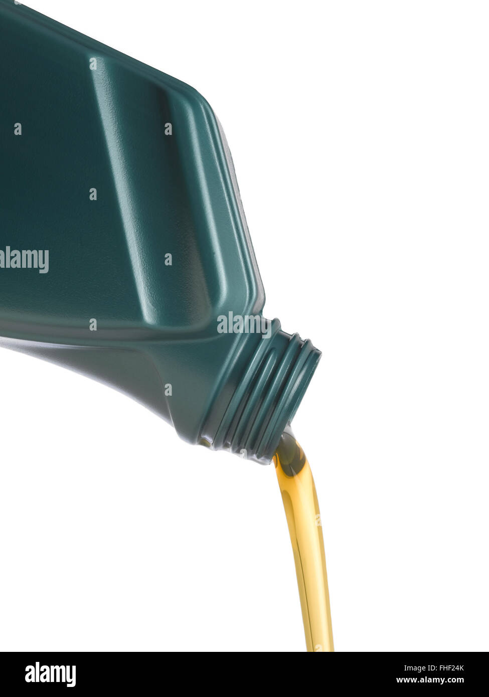 Oil can pouring Stock Photo - Alamy