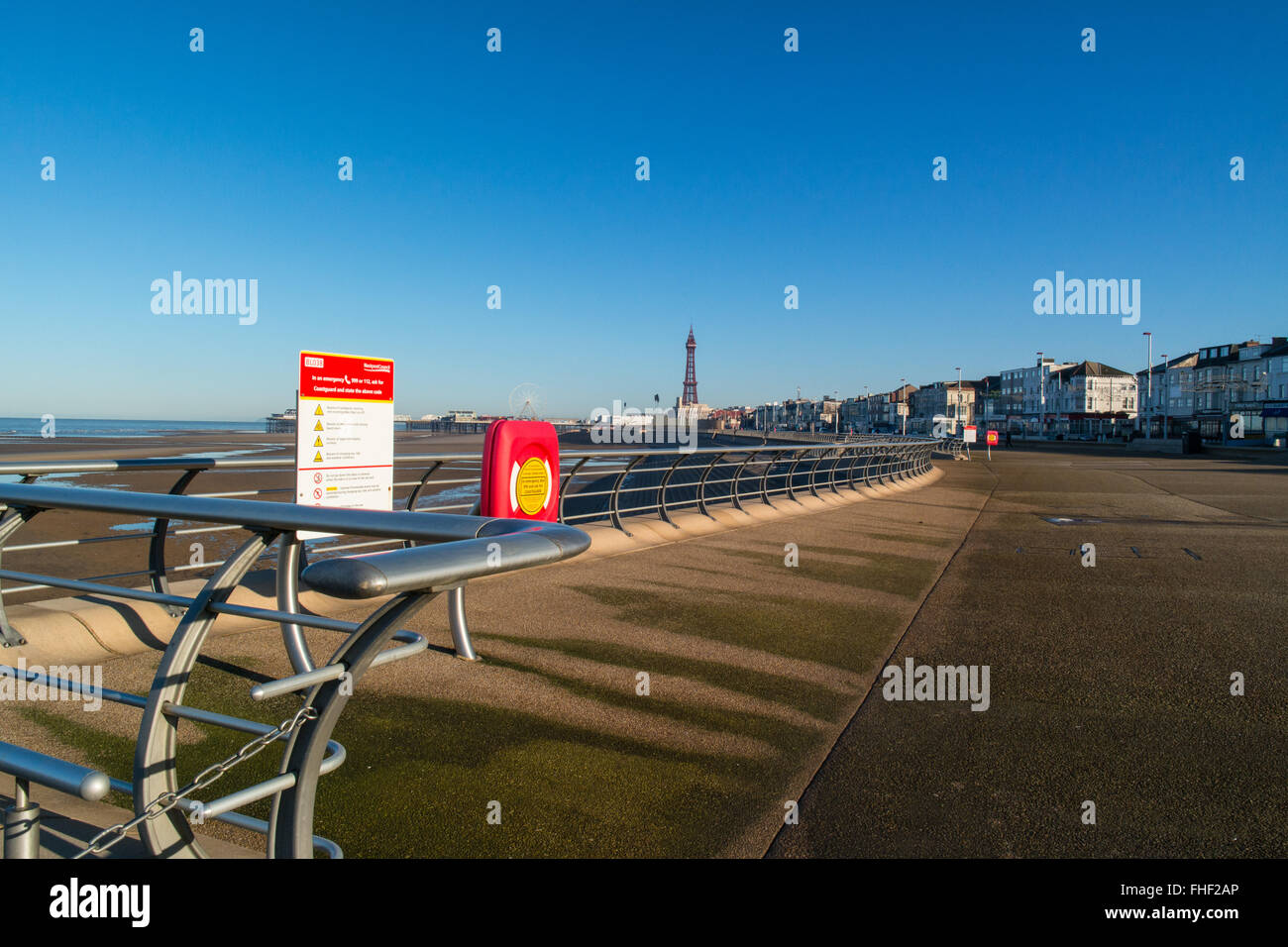 Blackpool, UK. 25th February 2016. weather news. It's a beautiful ...