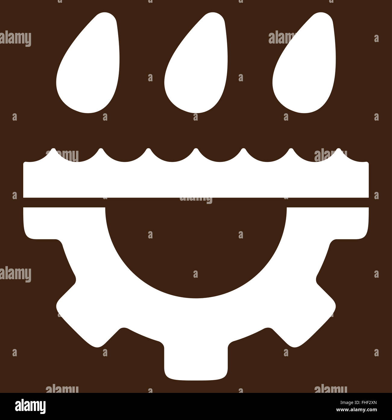 Water Service Icon Stock Photo - Alamy