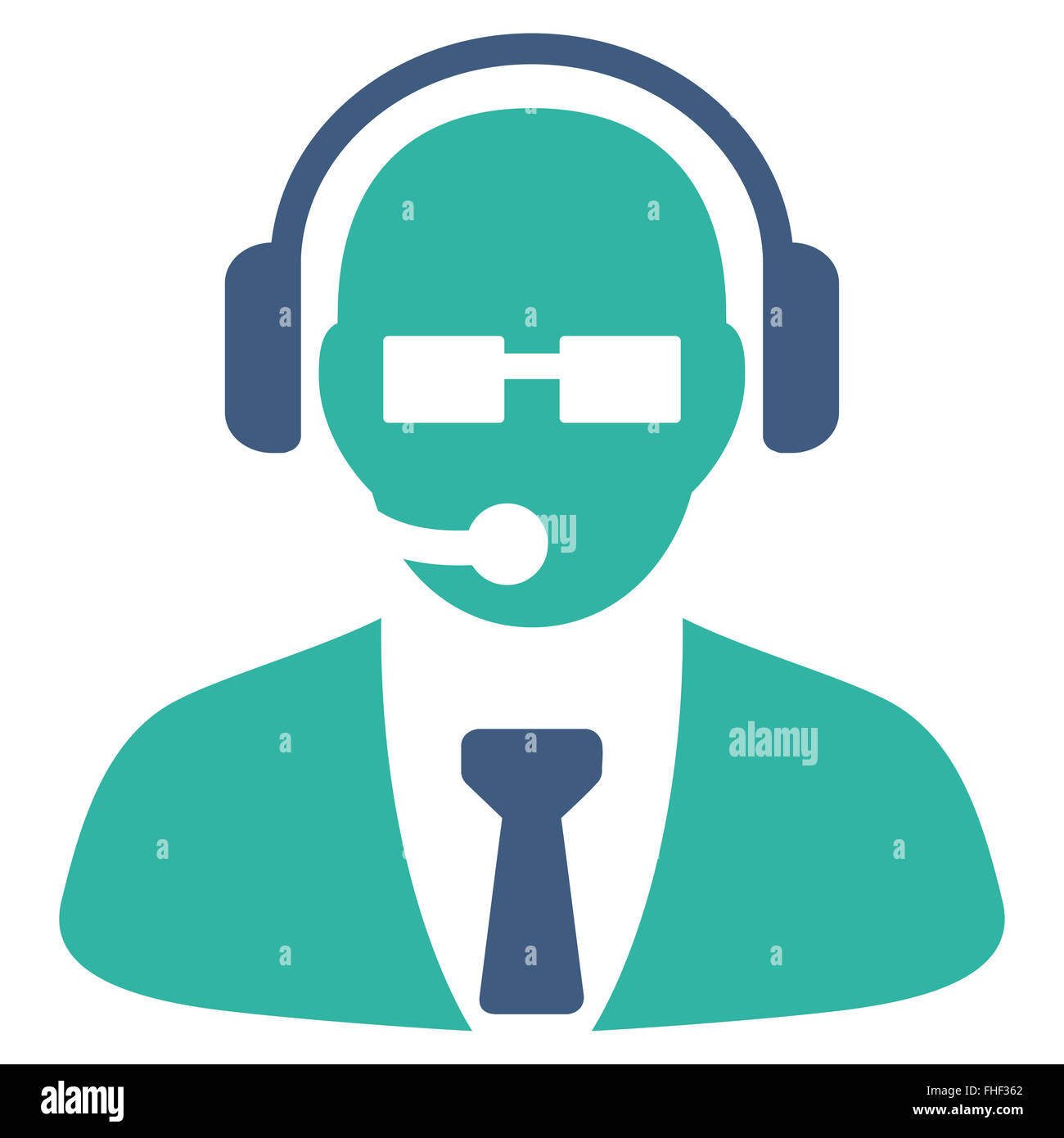 Support Manager Icon Stock Photo - Alamy
