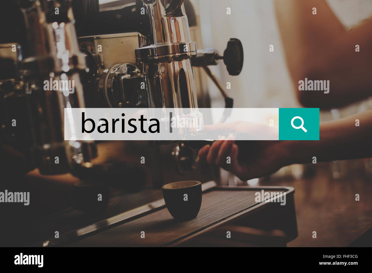 Skilled barista hi-res stock photography and images - Alamy