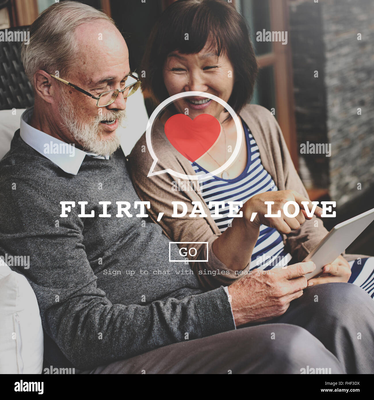 Digital flirt hi-res stock photography and images - Alamy