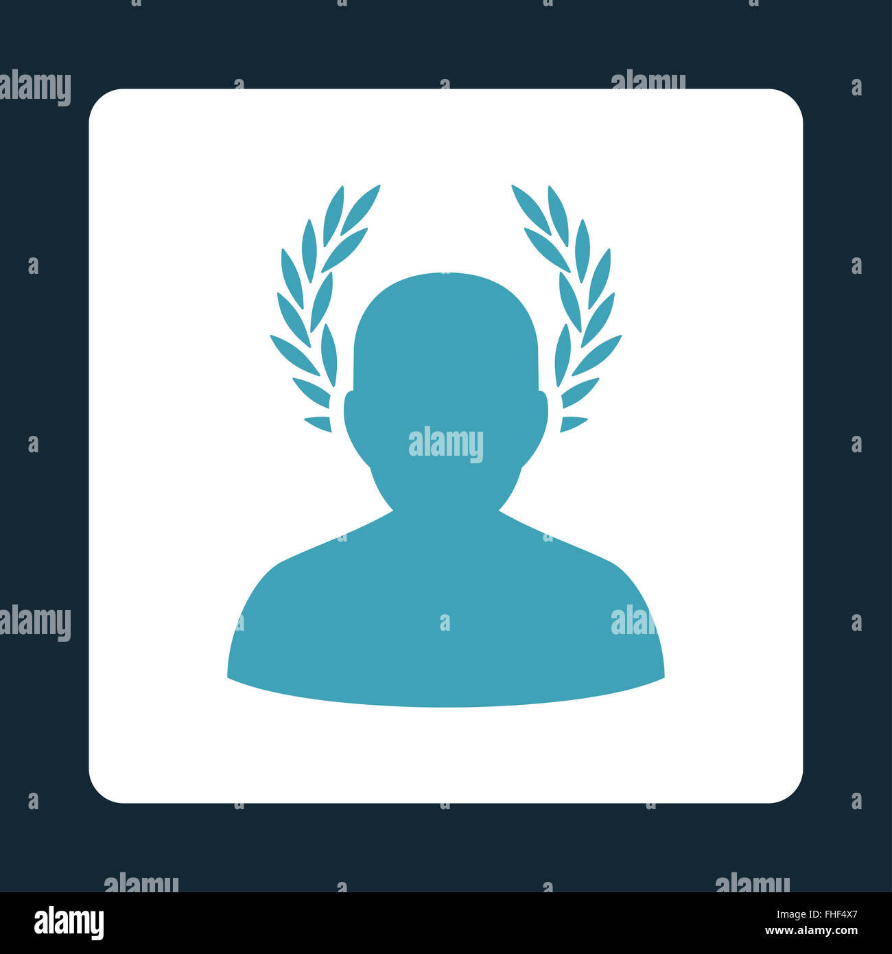 Caesar icon from Award Buttons OverColor Set Stock Photo - Alamy