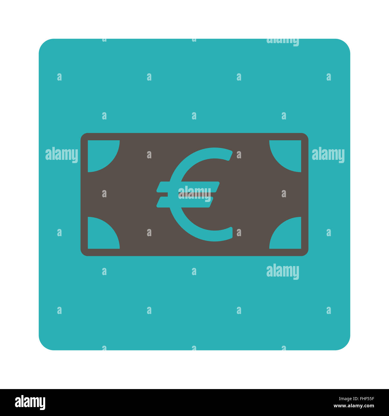 Euro Banknote icon Stock Photo - Alamy