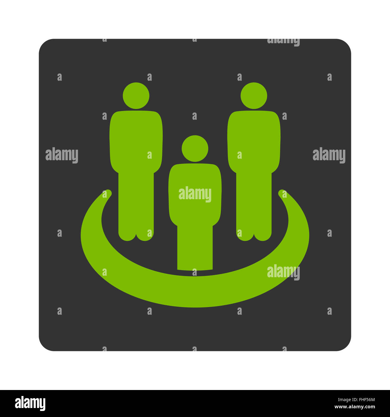 Social Group icon Stock Photo - Alamy