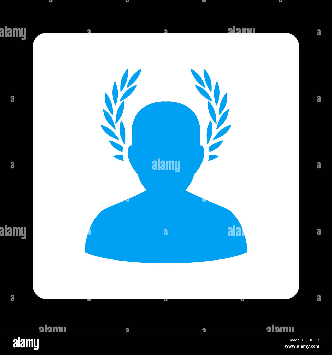 Caesar icon from Award Buttons OverColor Set Stock Photo - Alamy