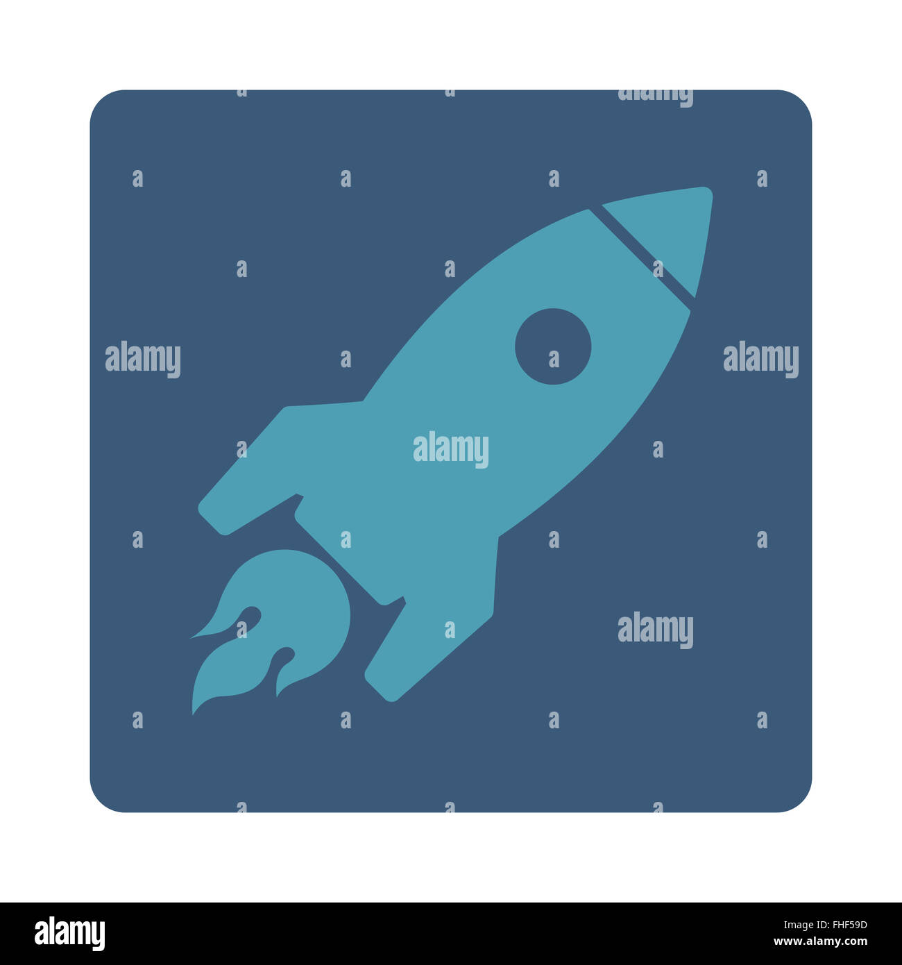 Rocket Launch Icon from Commerce Buttons OverColor Set Stock Photo - Alamy