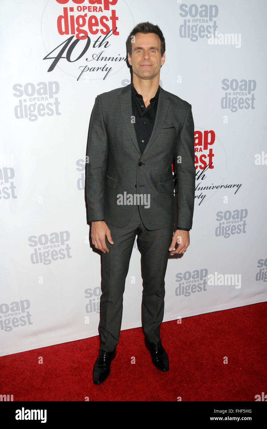 Hollywood, CA, USA. 24th Feb, 2016. Cameron Mathison. Soap Opera Digest ...