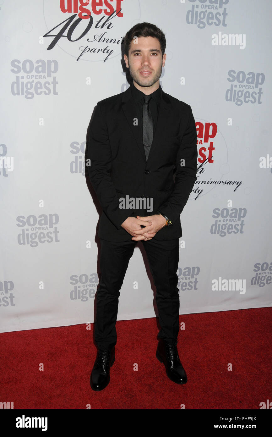 Hollywood, CA, USA. 24th Feb, 2016. Kristos Andrews. Soap Opera Digest ...