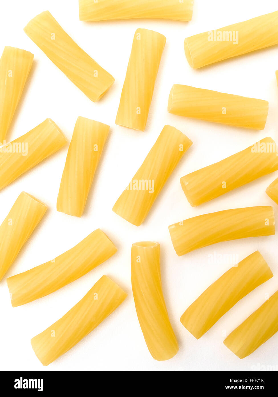 Penne on white Stock Photo - Alamy
