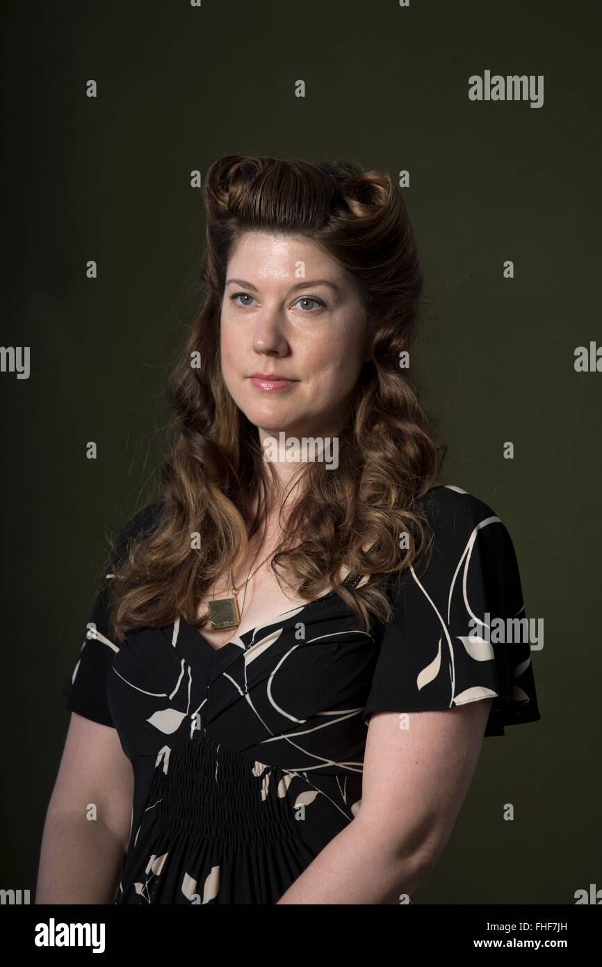 American author of young adult fiction Maureen Johnson, pictured at the ...