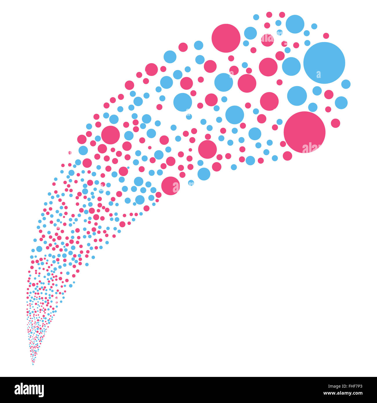 Random Bubble Stream Stock Photo - Alamy