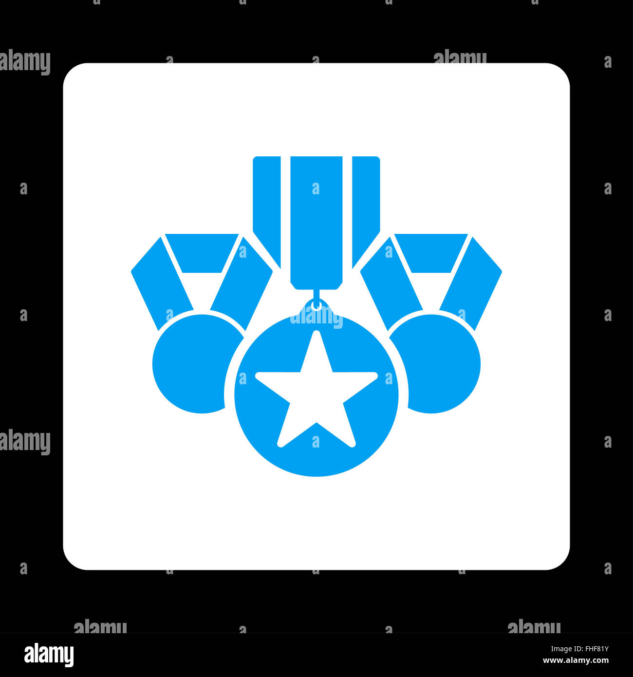 Awards icon from Award Buttons OverColor Set Stock Photo - Alamy