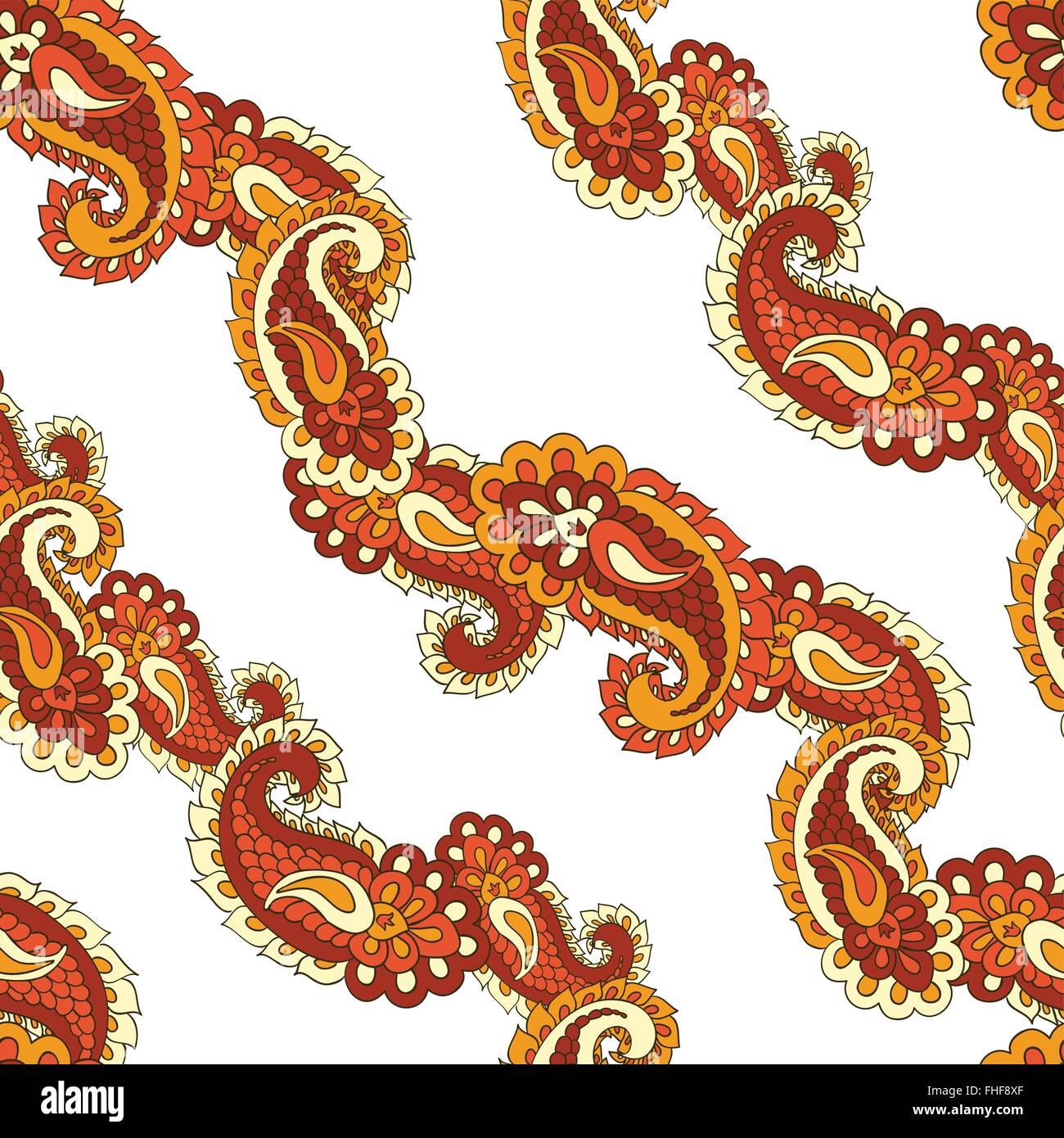 Seamless paisley pattern Stock Vector Image & Art - Alamy