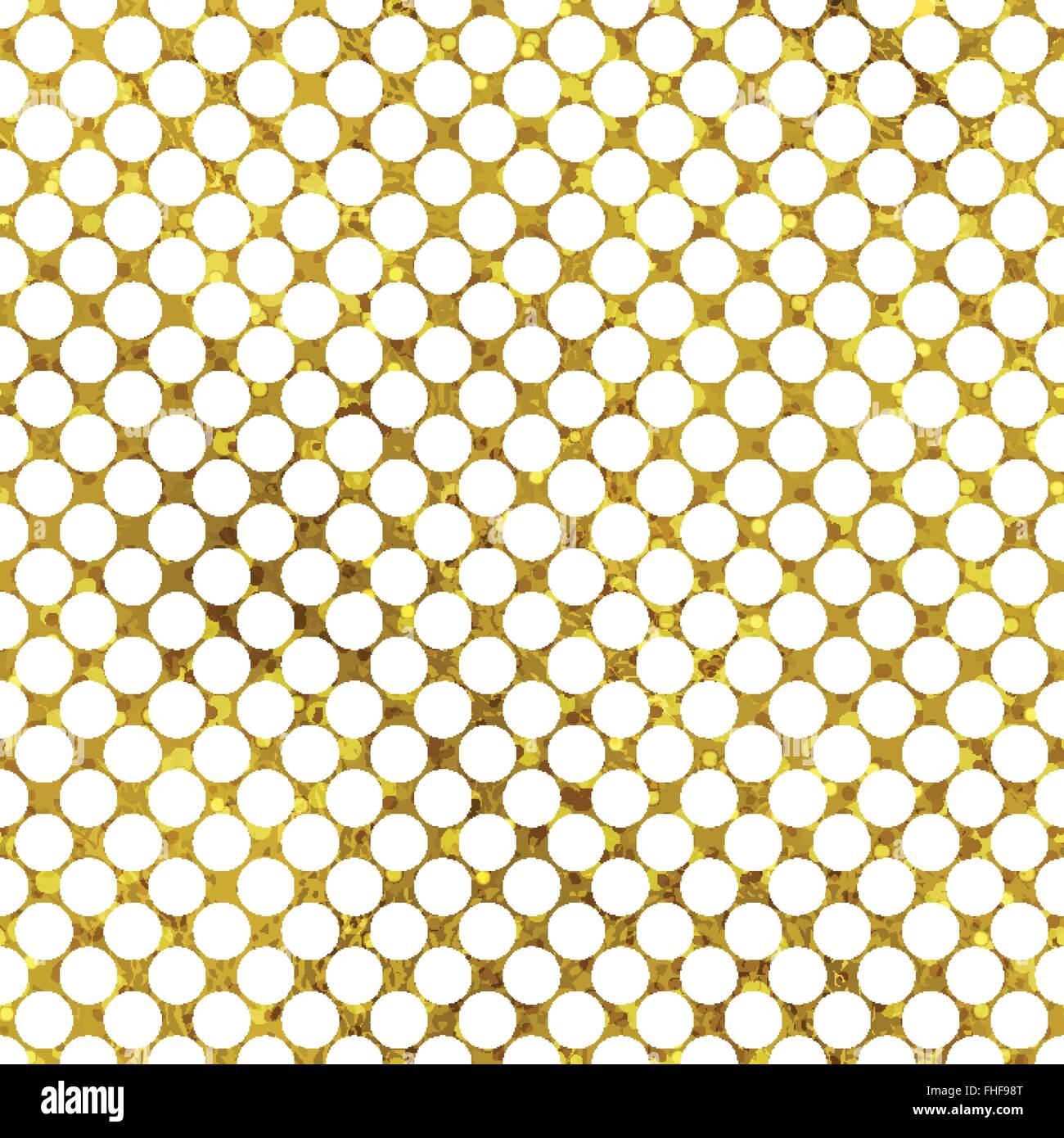 White and gold pattern. Abstract polka dot background Stock Vector ...