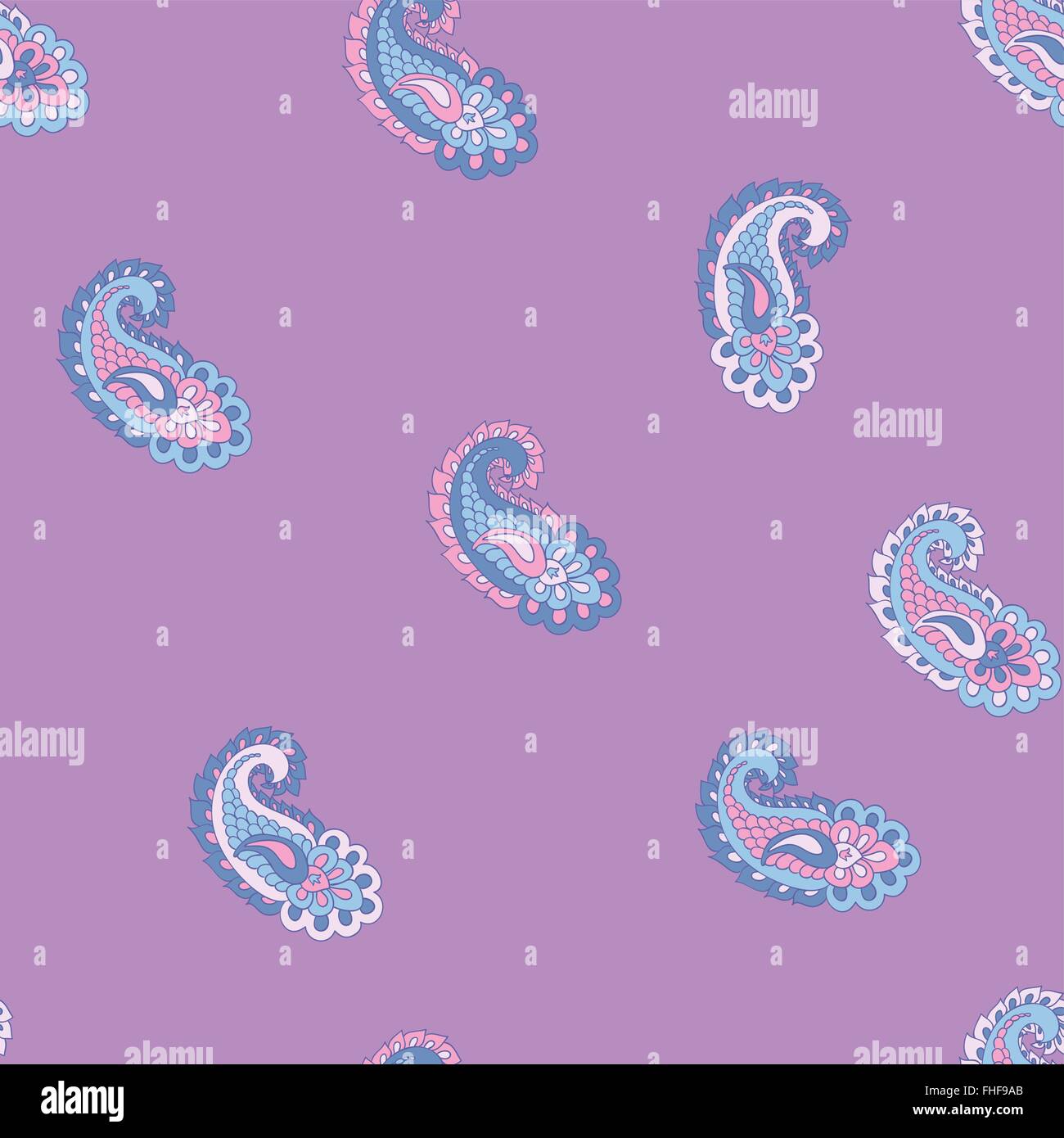 Seamless paisley pattern Stock Vector Image & Art - Alamy
