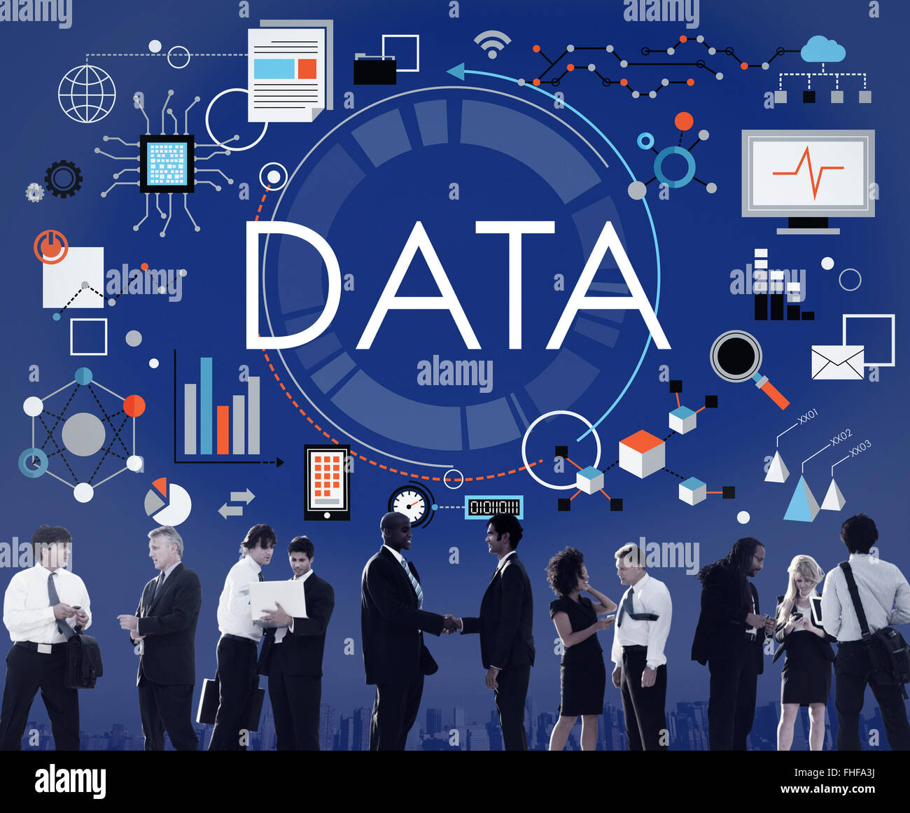 Data Information Statistics Technology Analysis Concept Stock Photo - Alamy