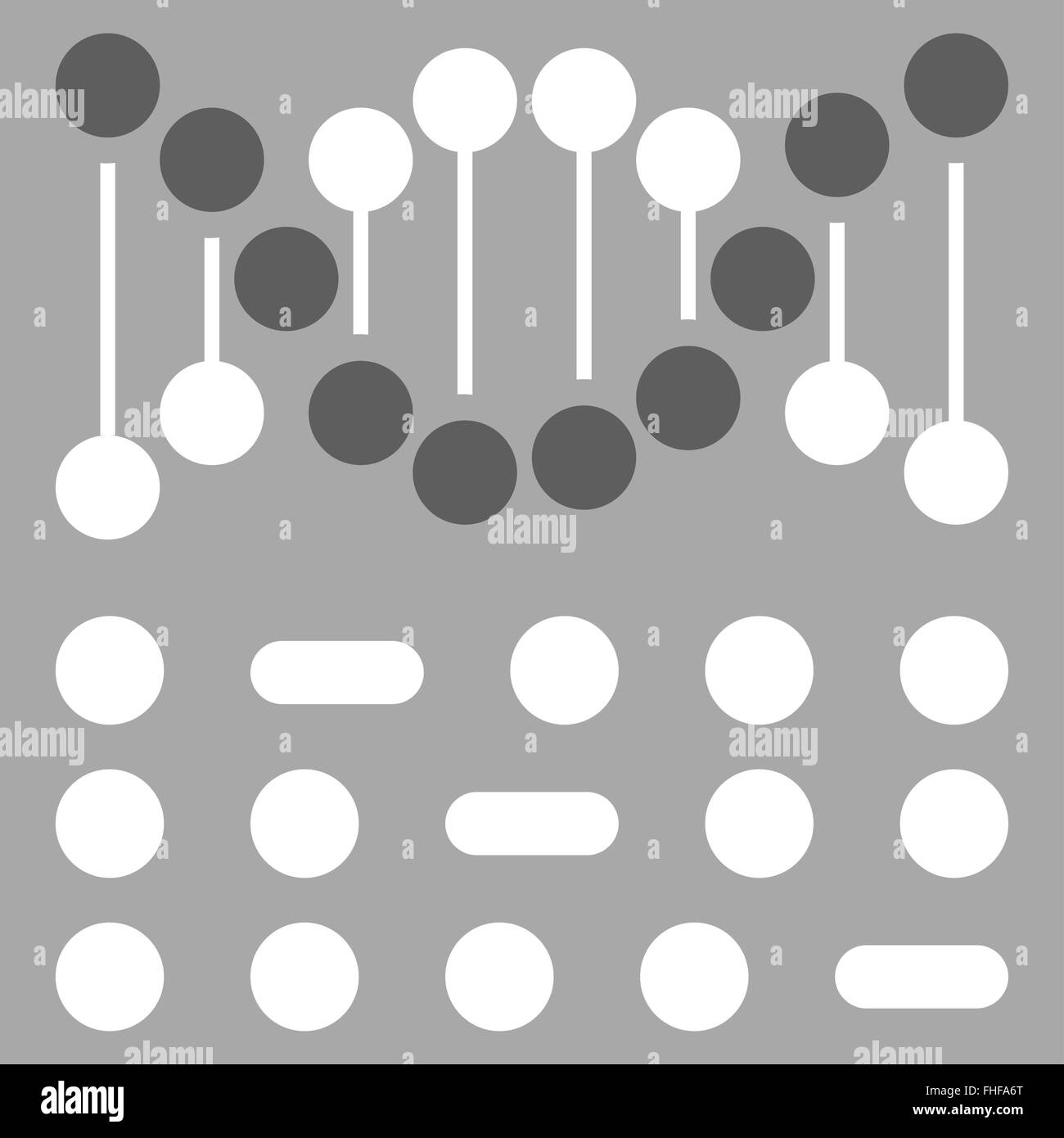 Genetic Code Vector Icon Stock Photo - Alamy