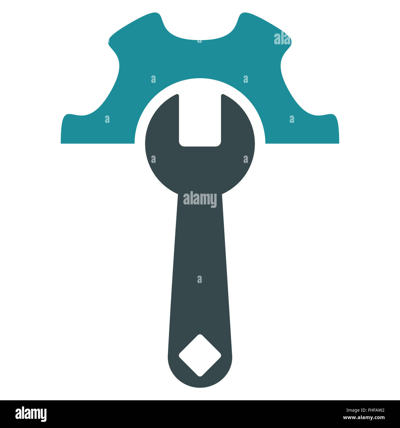 Service Tools Icon Stock Photo - Alamy