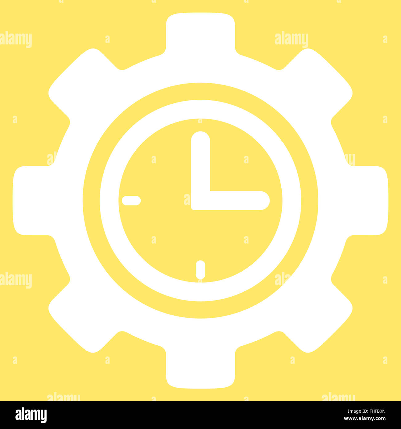 Time Setup Icon Stock Photo - Alamy