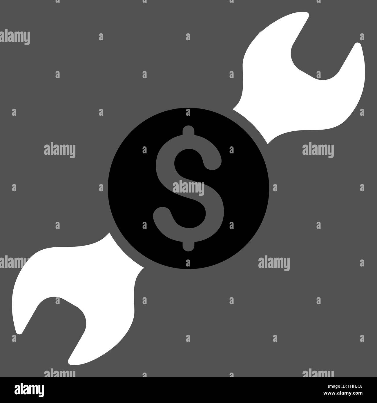 Repair Price Icon Stock Photo - Alamy