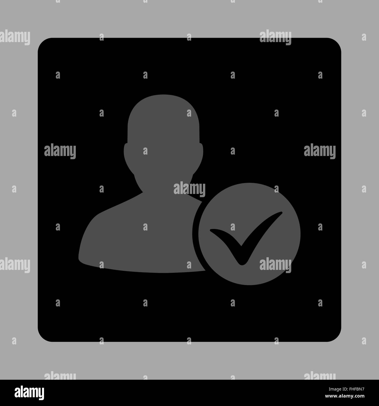 Patient Ok Rounded Square Button Stock Photo - Alamy