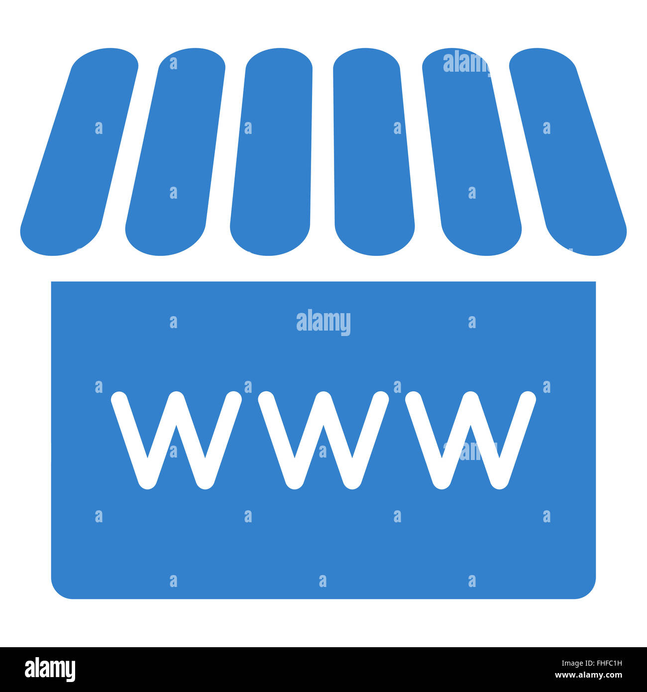 Webstore icon from Business Bicolor Set Stock Photo - Alamy