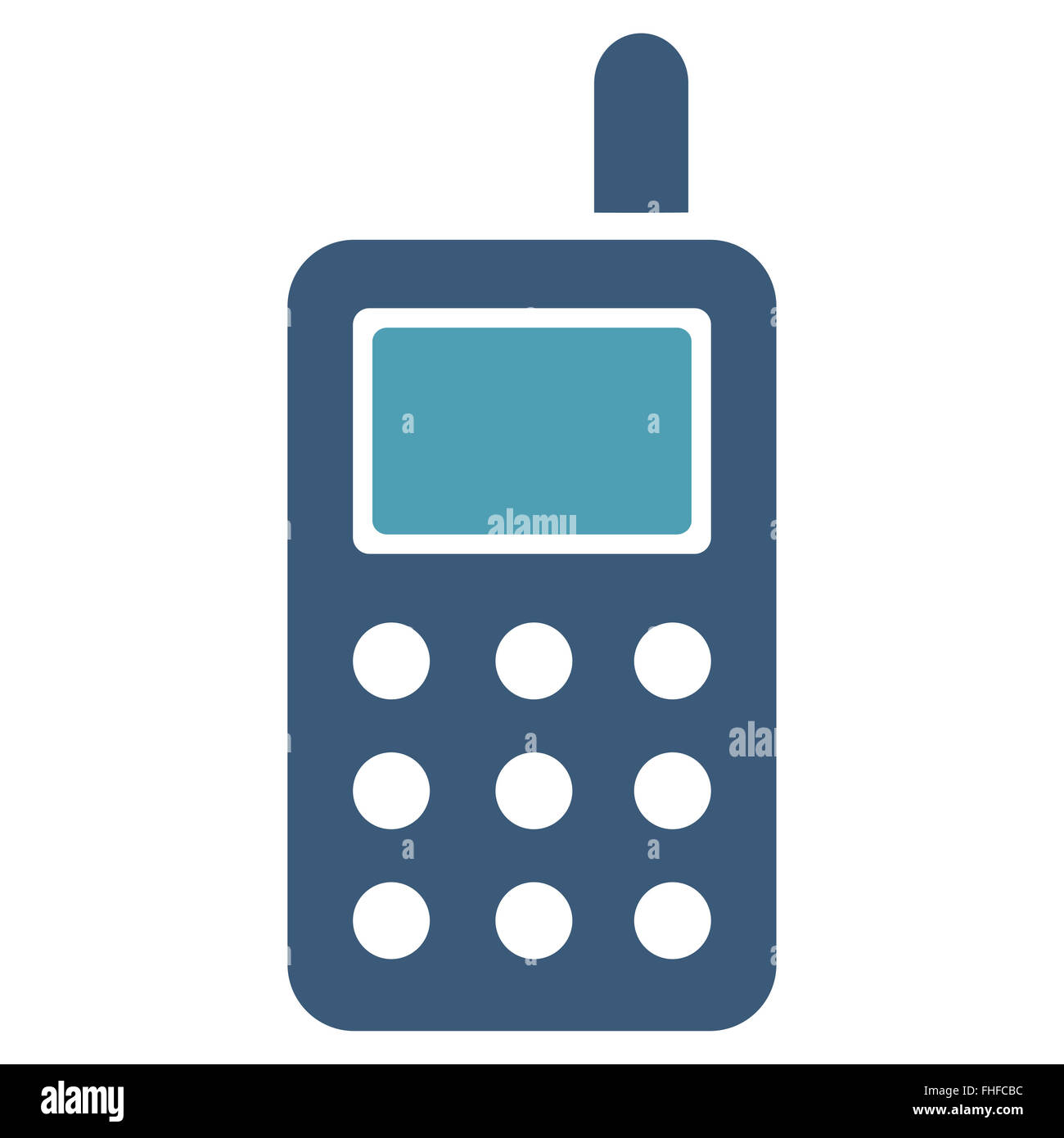Cell Phone Icon Stock Photo - Alamy