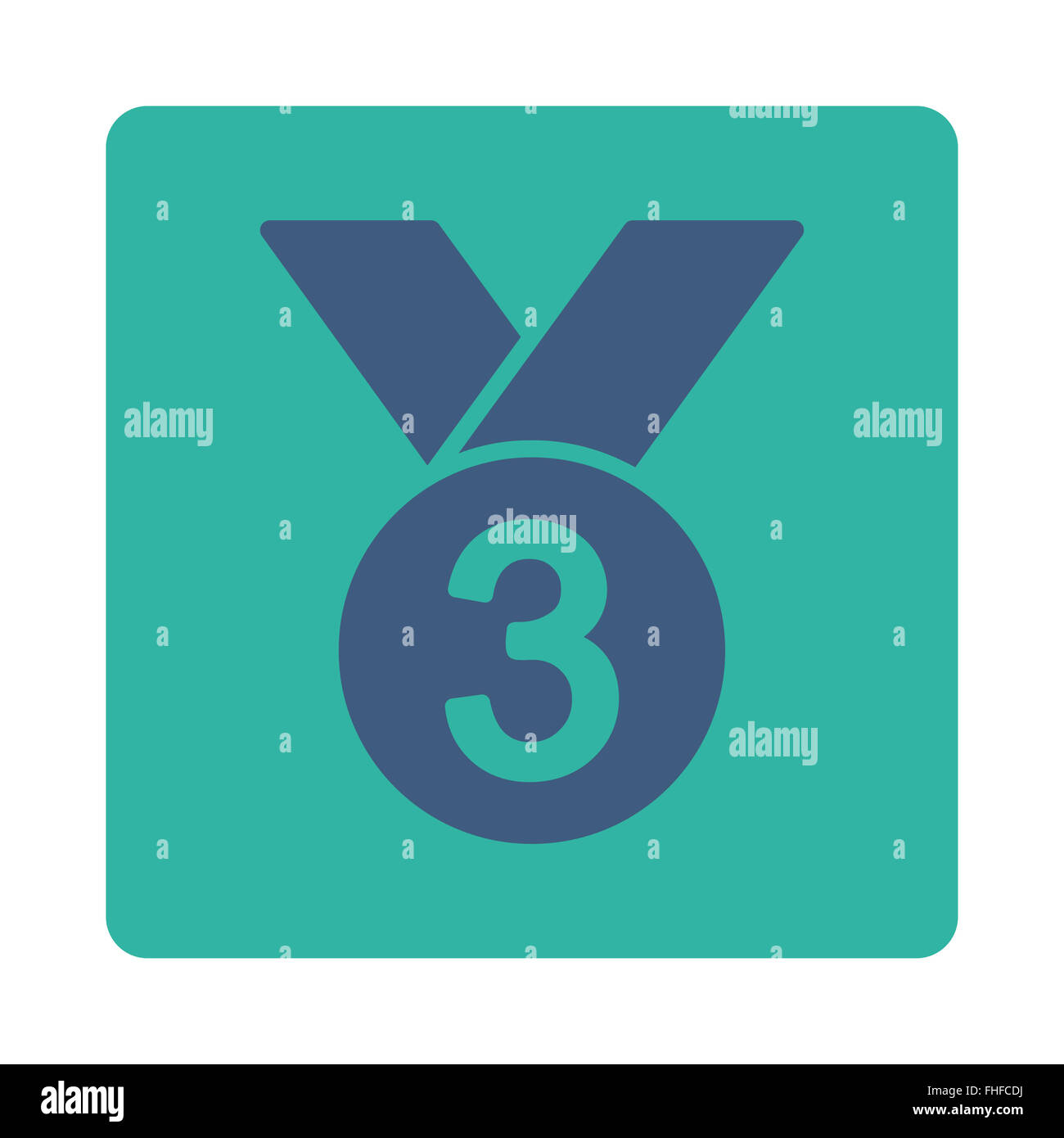 Bronze medal icon from Award Buttons OverColor Set Stock Photo - Alamy