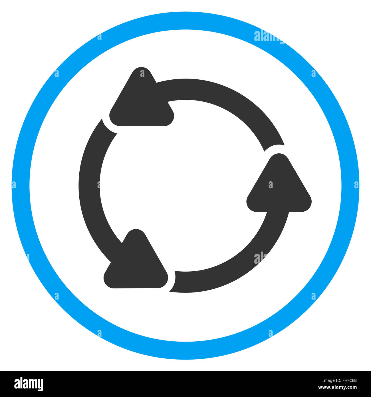 Rotate Ccw Rounded Icon Stock Photo - Alamy