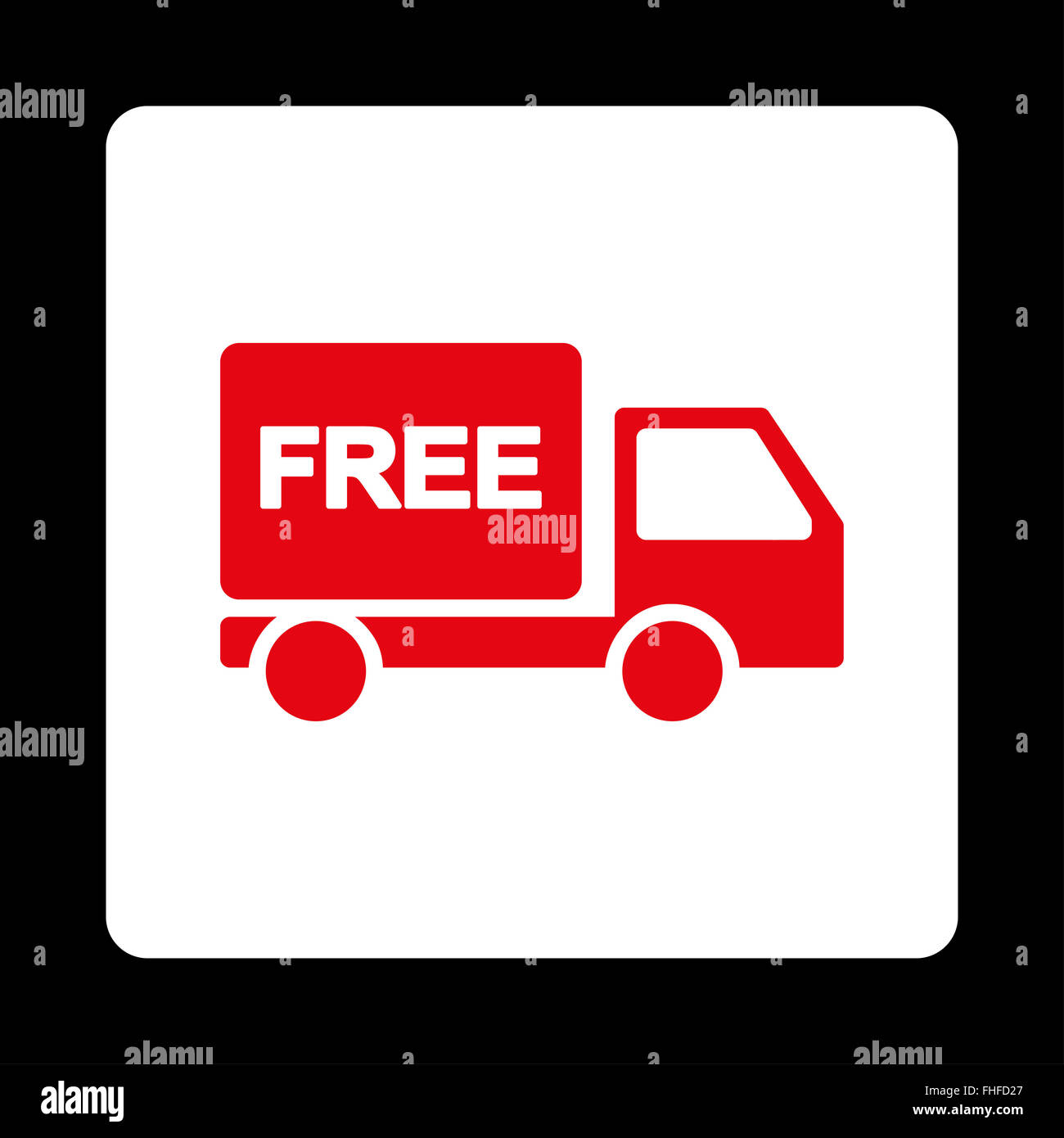 Free Delivery icon Stock Photo - Alamy