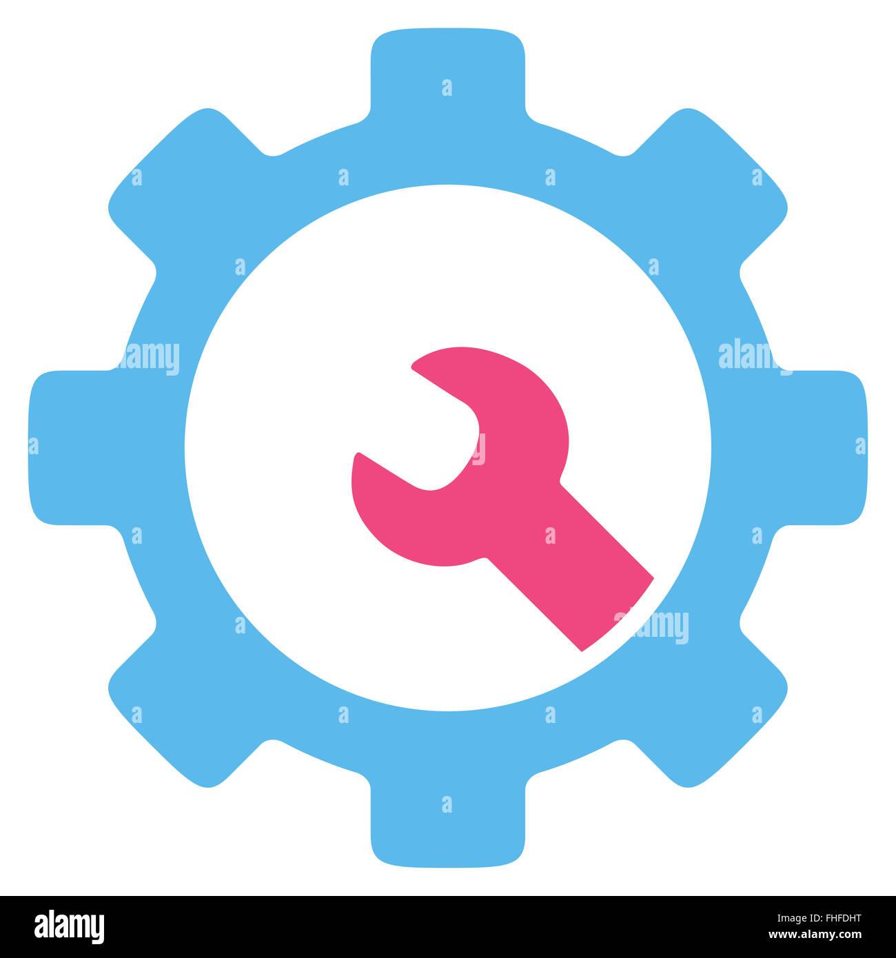 Service Tools Icon Stock Photo - Alamy
