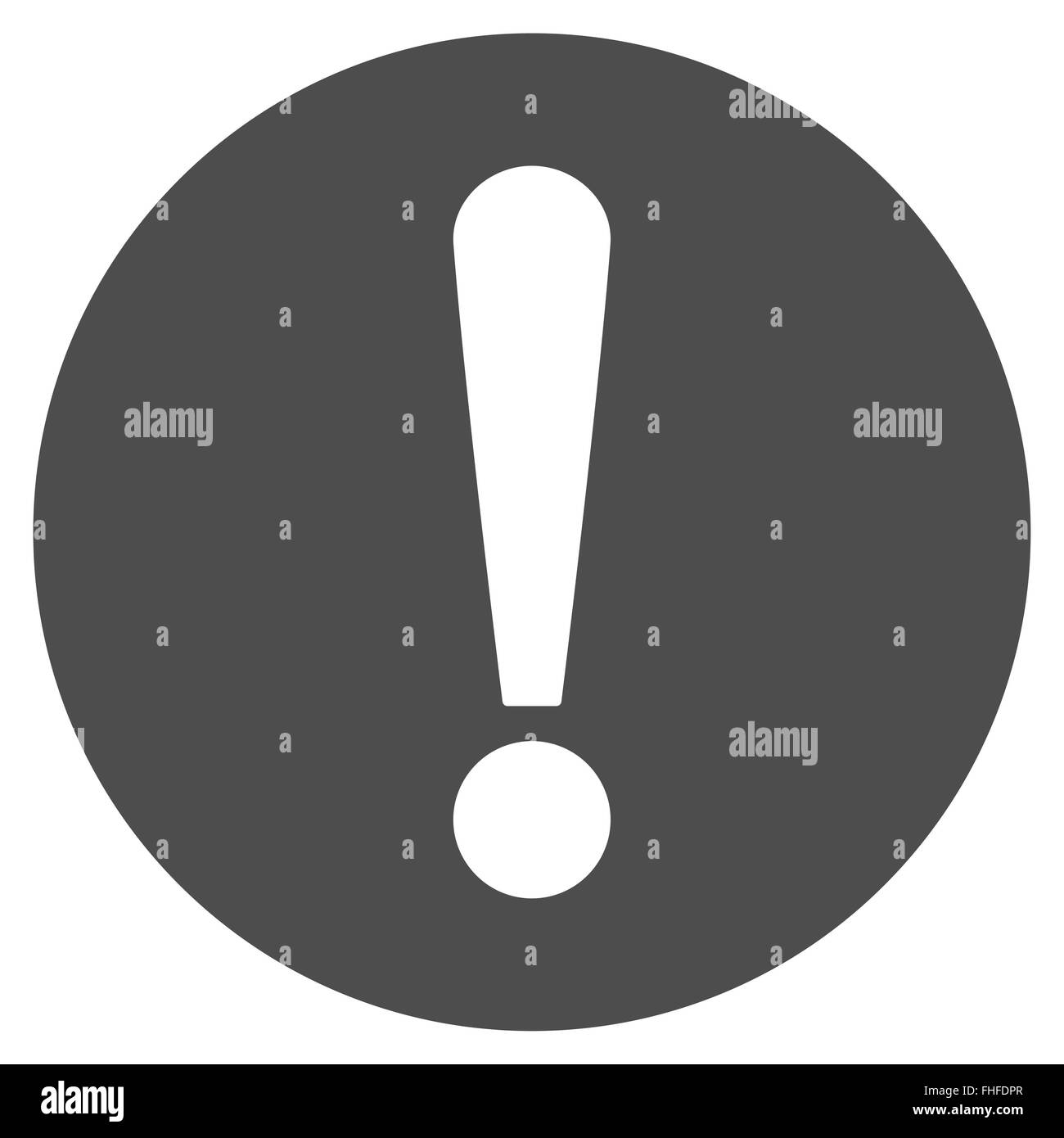 Problem flat gray color icon Stock Photo - Alamy
