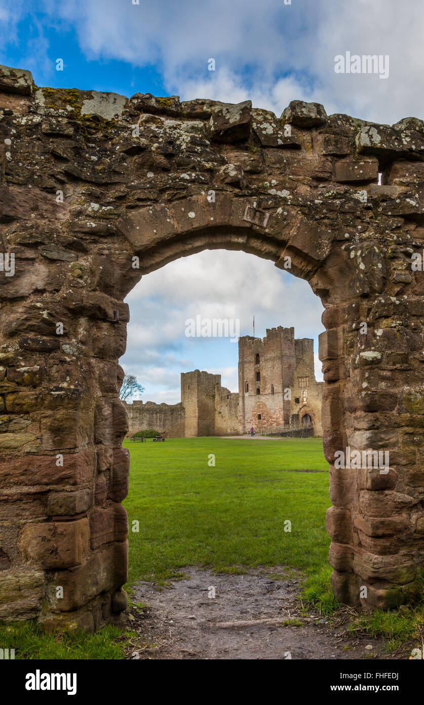 Ludlow Castle, Ludlow, Shropshire, England, UK Stock Photo - Alamy