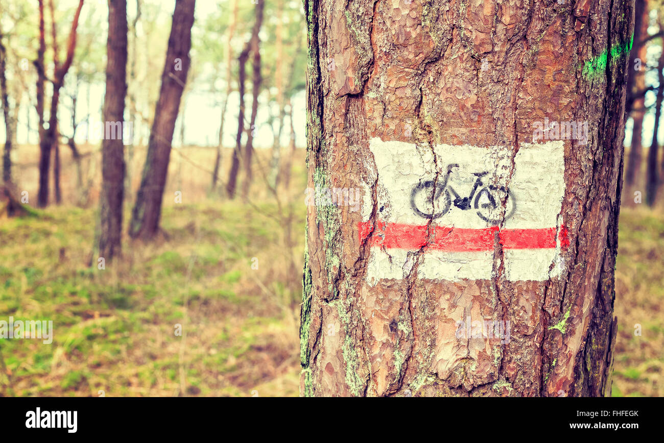 Bike trail hi-res stock photography and images - Alamy
