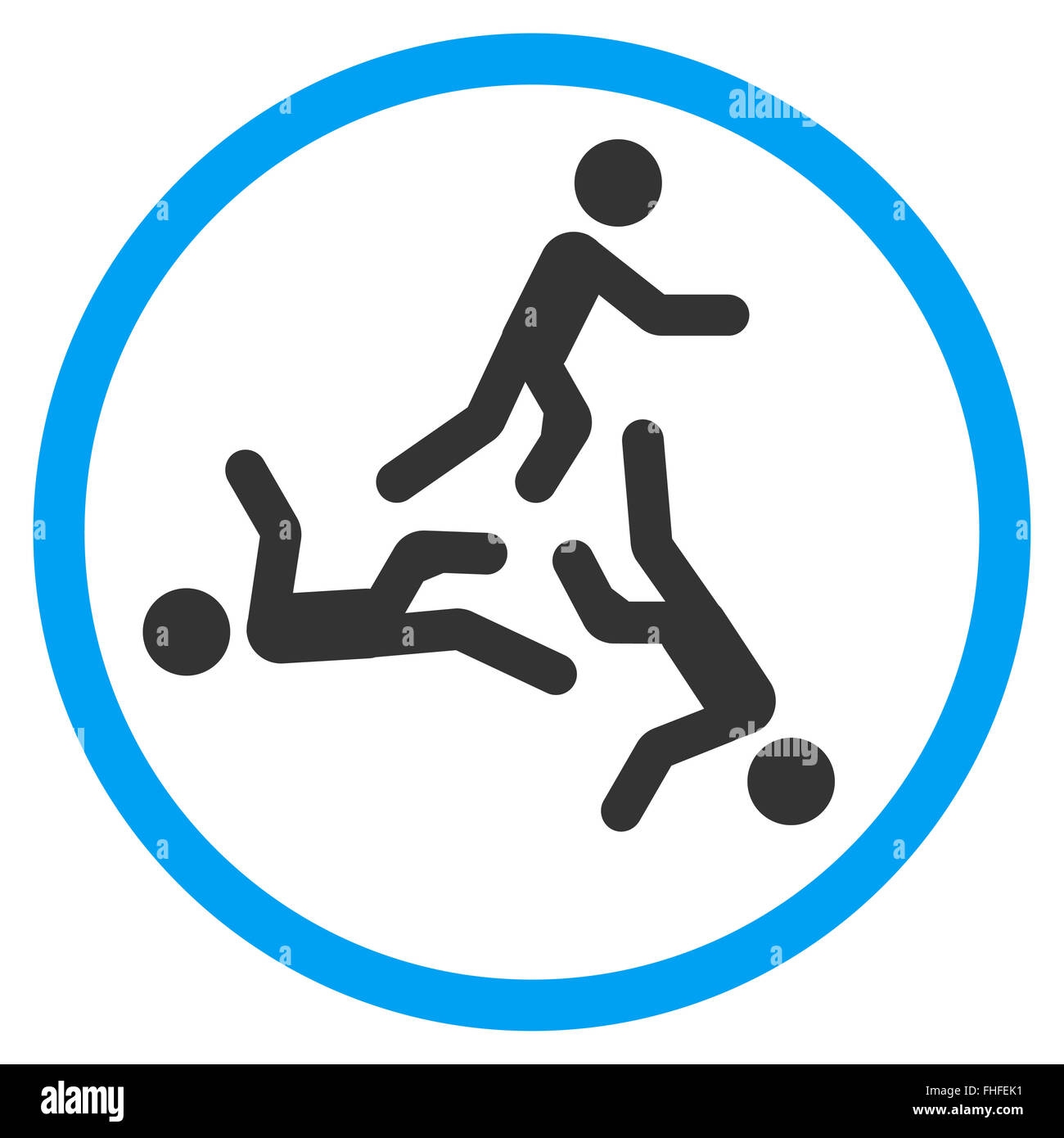 Moving Men Rounded Icon Stock Photo - Alamy