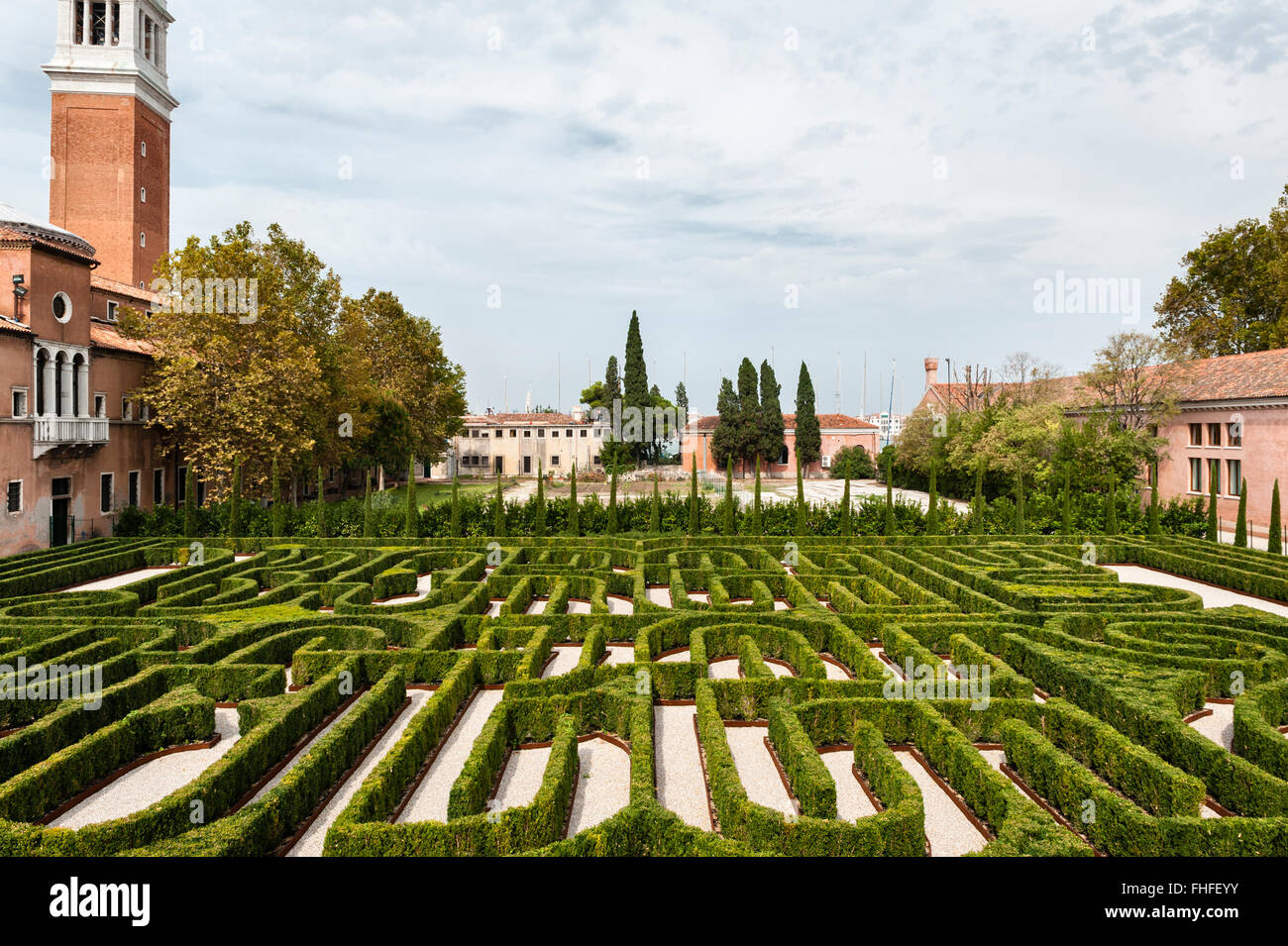 Venice, Italy. Monastery of San Giorgio Maggiore, now the Fondazione ...
