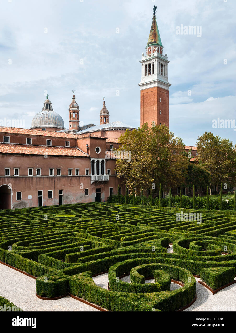 Venice, Italy. Monastery of San Giorgio Maggiore, now the Fondazione ...
