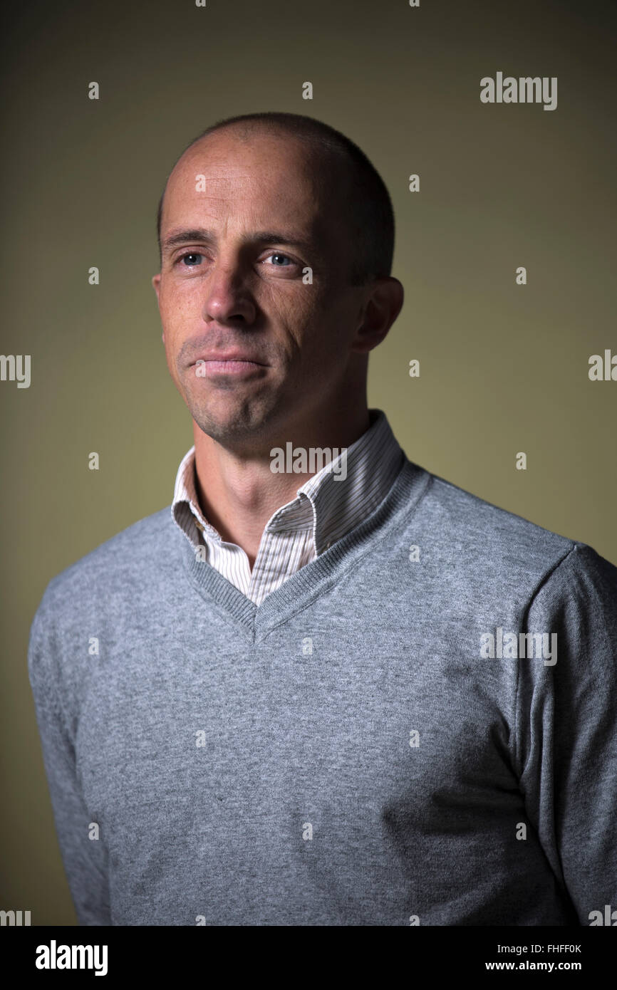 Scottish writer Patrick Baker, pictured at the Edinburgh International ...