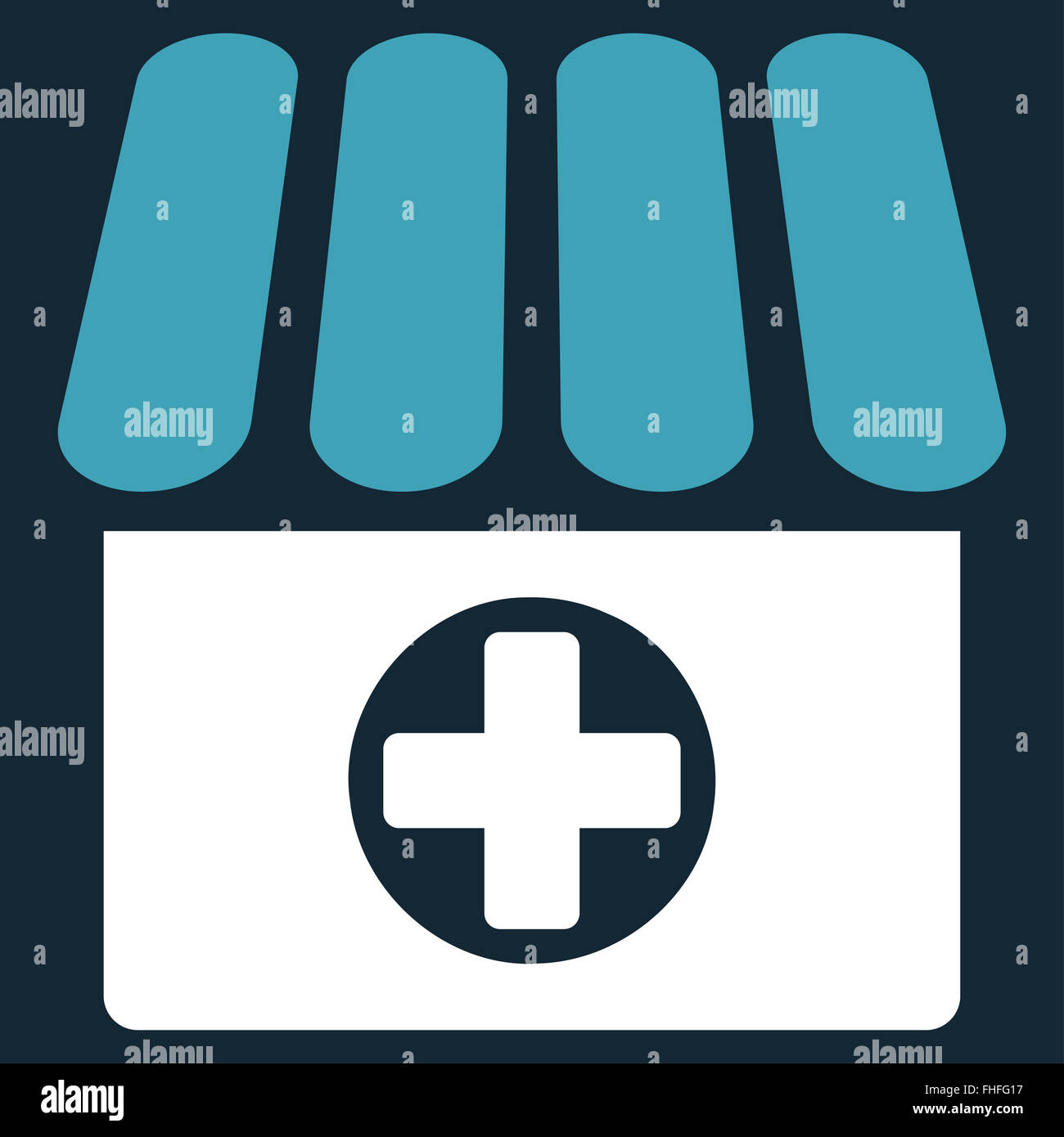 Drugstore icon from Business Bicolor Set Stock Photo - Alamy